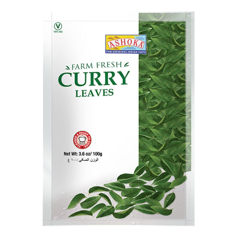 Fryst Curryblad 100g, Ashoka – asienlivs