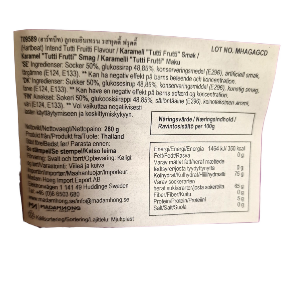 Tutti frutti karamell 280g – asienlivs
