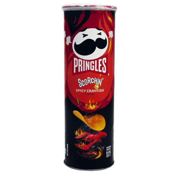 Starka Chips med Chili och Kräftor 100g, Pringles – asienlivs