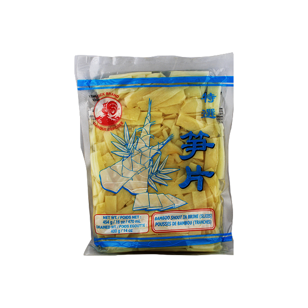 Bambuskott (skivor) 454g, Cock Brand – asienlivs