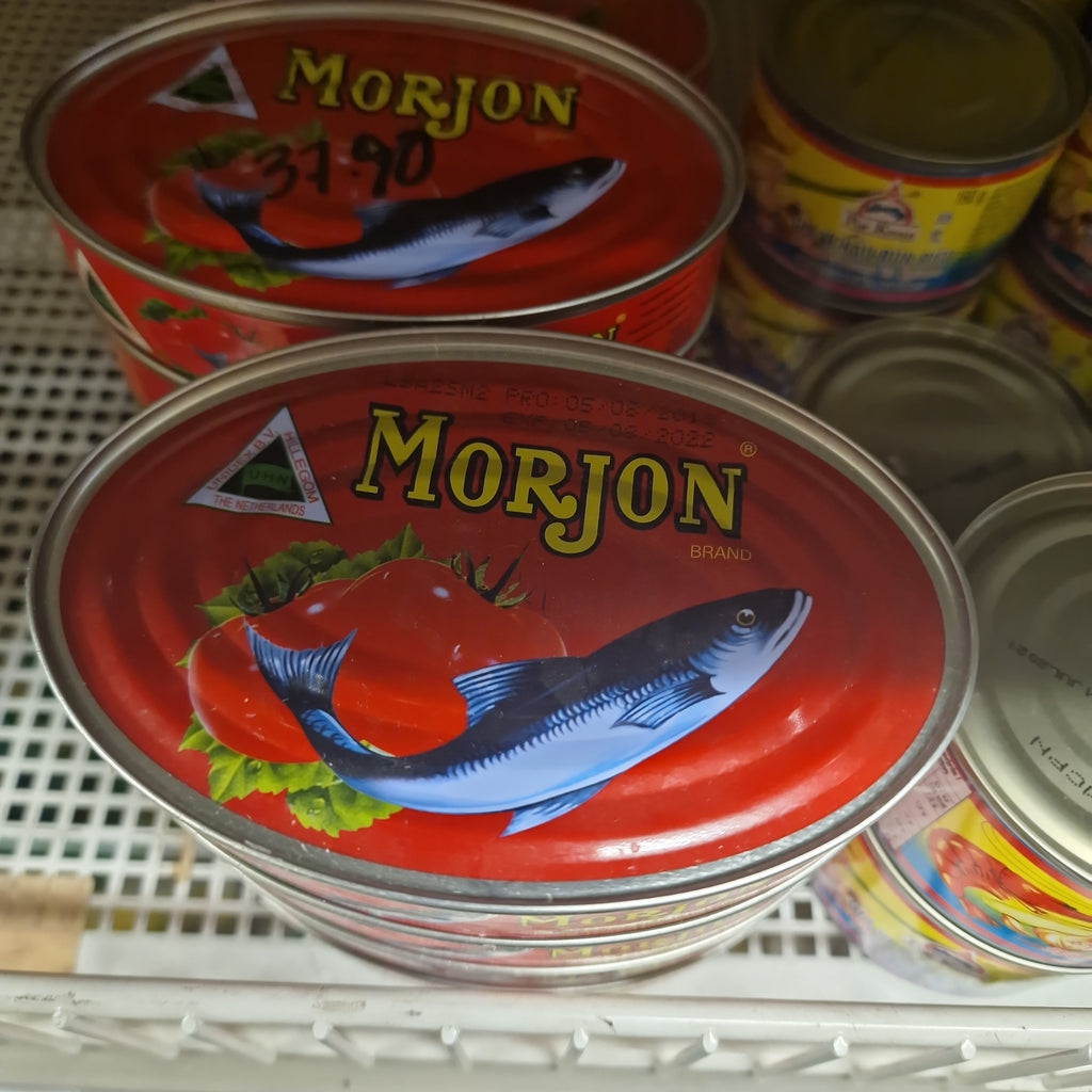 Sardiner i tomatsås 215g, Morjon Brand – asienlivs